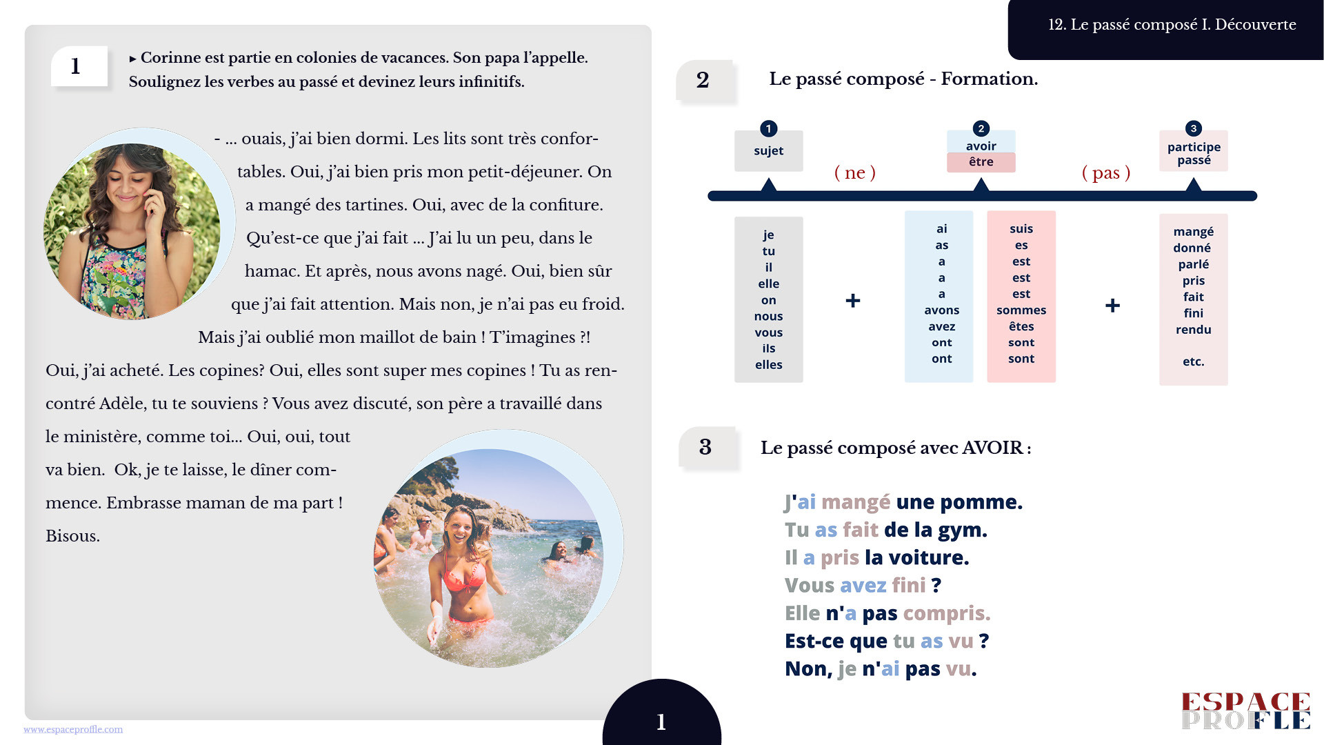 I. Découverte - Compréhension orale