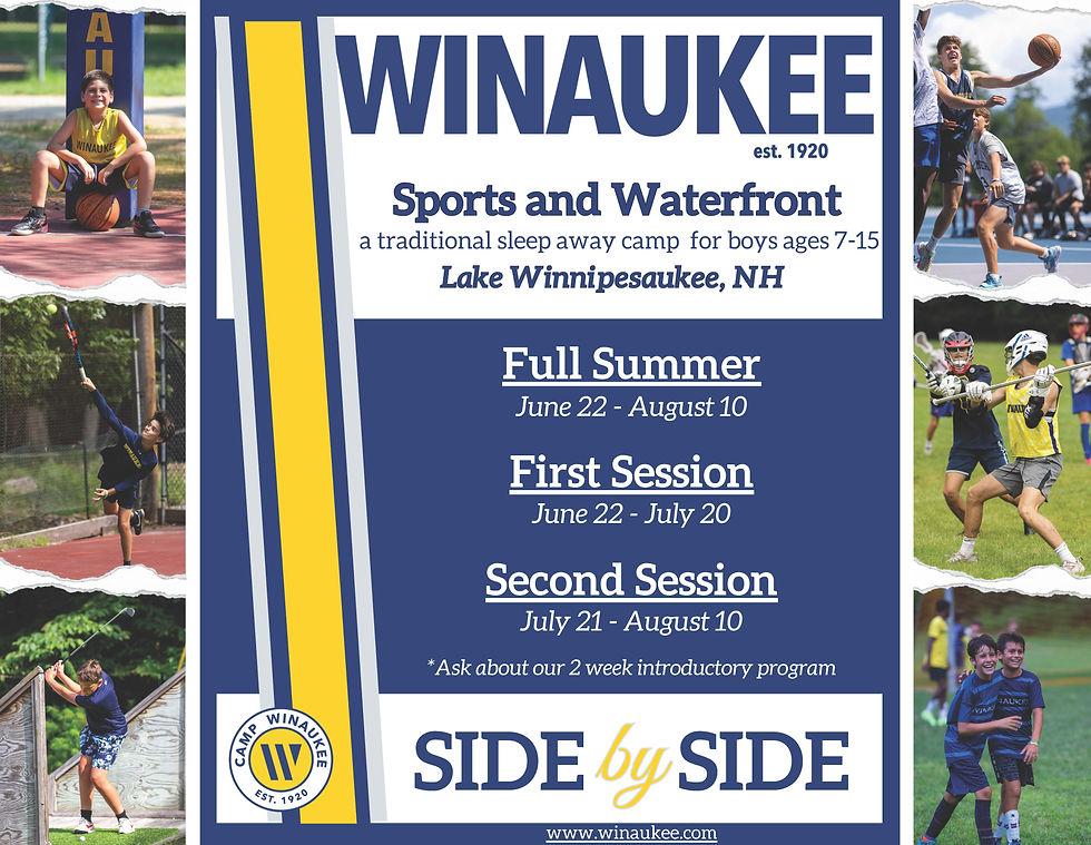 Welcome to Camp Winaukee for Boys, Located on the Shores of Lake ...