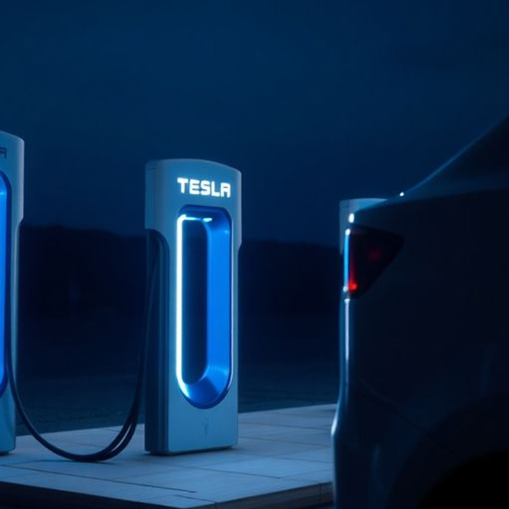 Tesla V4 Supercharger Hits 325 kW, Soon 500 kW, Revolutionizing EV ...