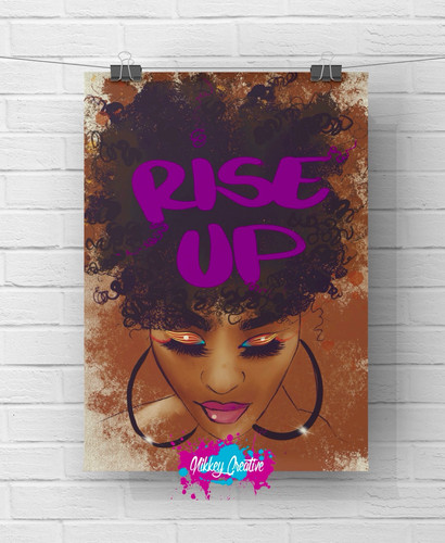 “RISE UP” PHOTO PRINT | Nikkey Creative