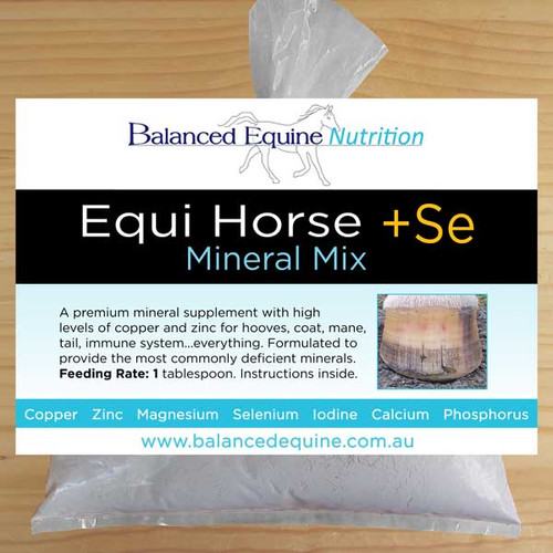 BALANCED EQUINE NUTRITION Equi Horse + SE, (known in NZ as Hoof Rescue ...