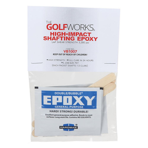 GW High Strength Epoxy Packets | Golf Grips