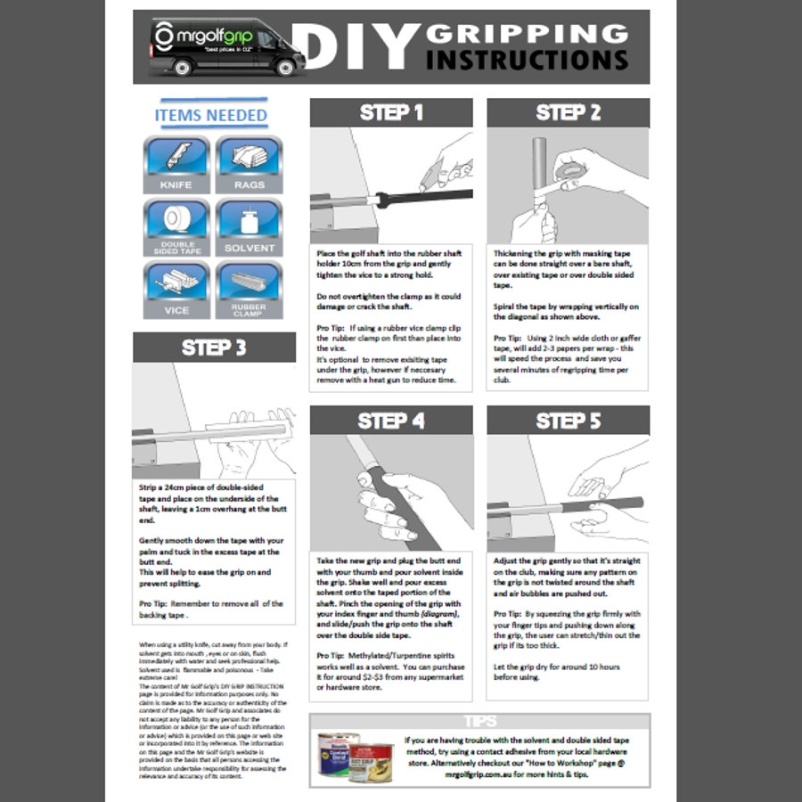 DIY Gripping Kit | Golf Grips