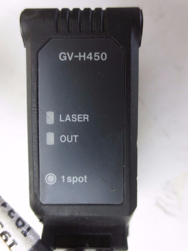 KEYENCE GV-H450 CMOS LASER SENSOR HEAD - 2 AVAILABLE - ONE W/ BRACKET ...