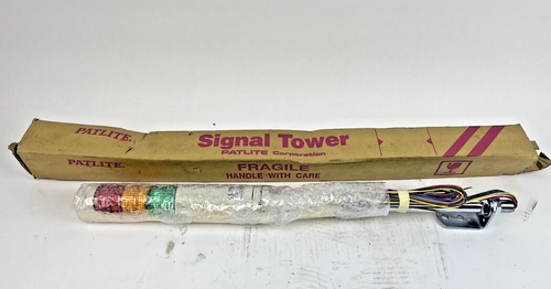 PATLITE - LCE-02FB - RYG BEACON SIGNAL TOWER - 0.2A, 24V AC/DC - POLE ...