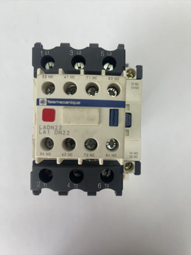 TELEMECANIQUE LC1 D65 CONTACTOR 80A 600VAC COIL 24VDC LADN22 LA4 DB 3B ...