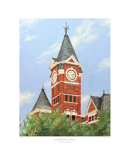 SAMFORD HALL LIMITED EDITION PRINT | Judson Ridgway Art
