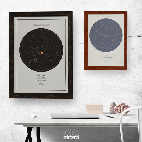 Star Map - Framed | Cosmic Dome 2025