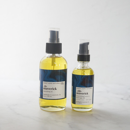 Maverick Body Oil -for men | Sweet Hope Naturals