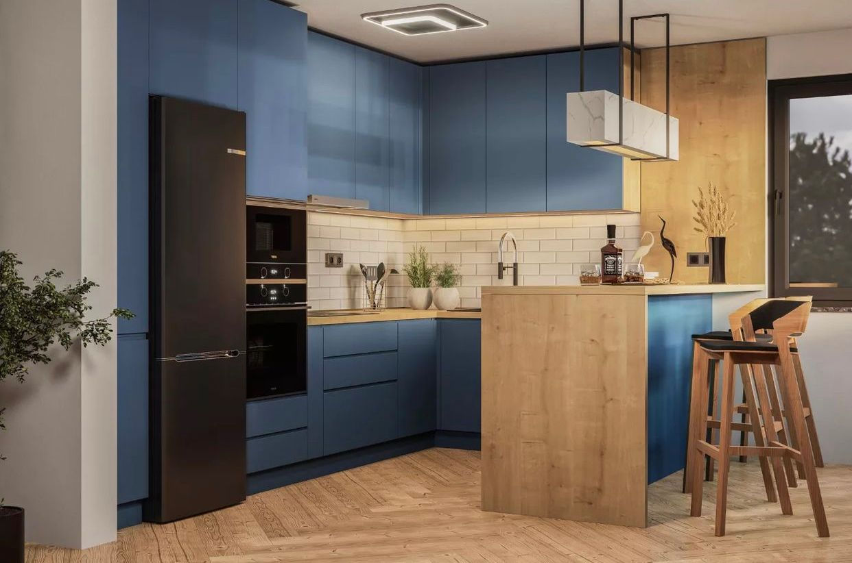 Bucatarie Blue | Serban Dragos - Design Interior