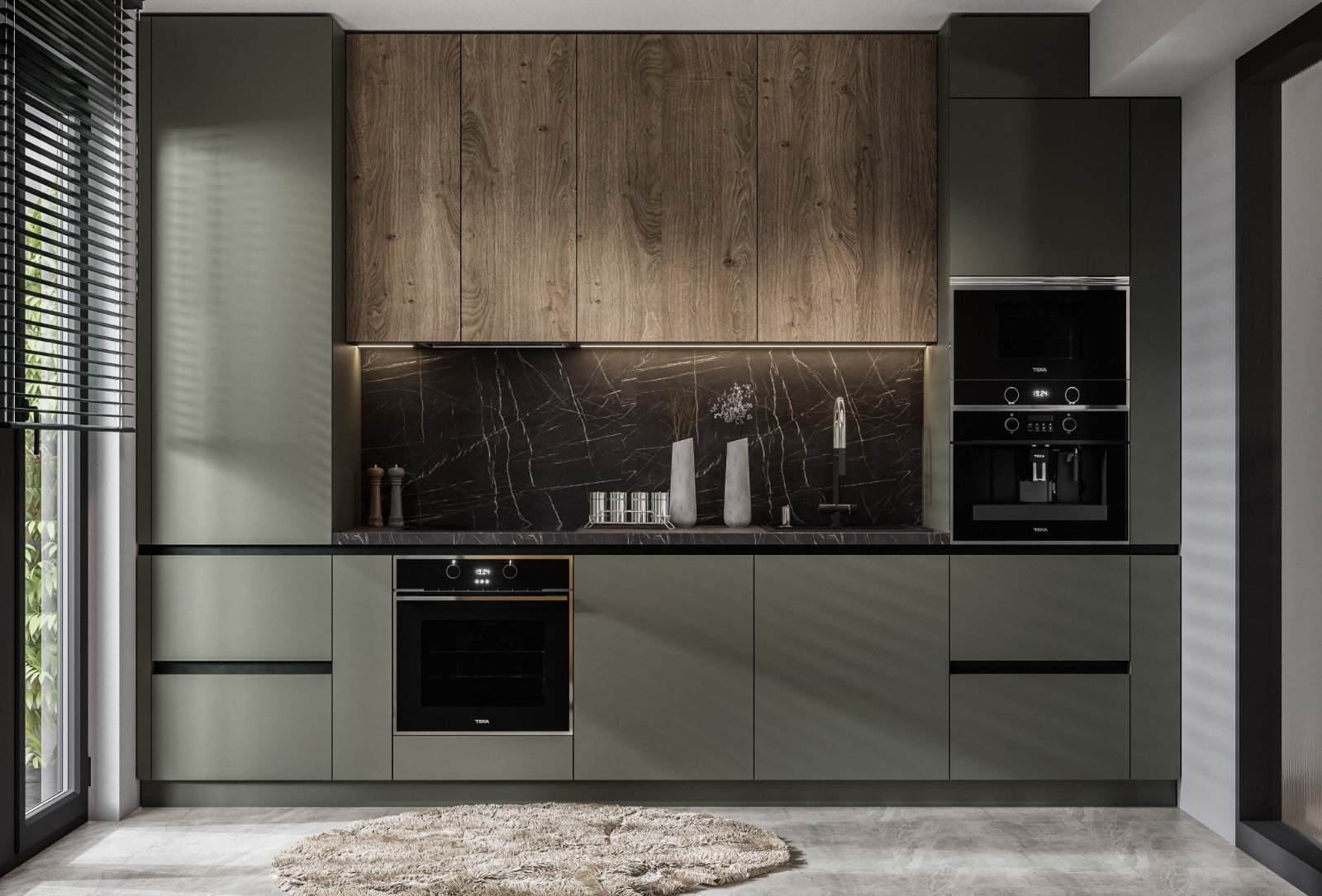 Bucatarie Black Marble | Serban Dragos - Design Interior