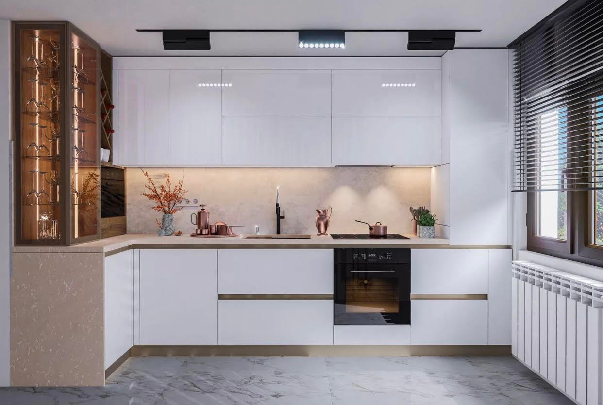 Bucatarie White Delux | Serban Dragos - Design Interior