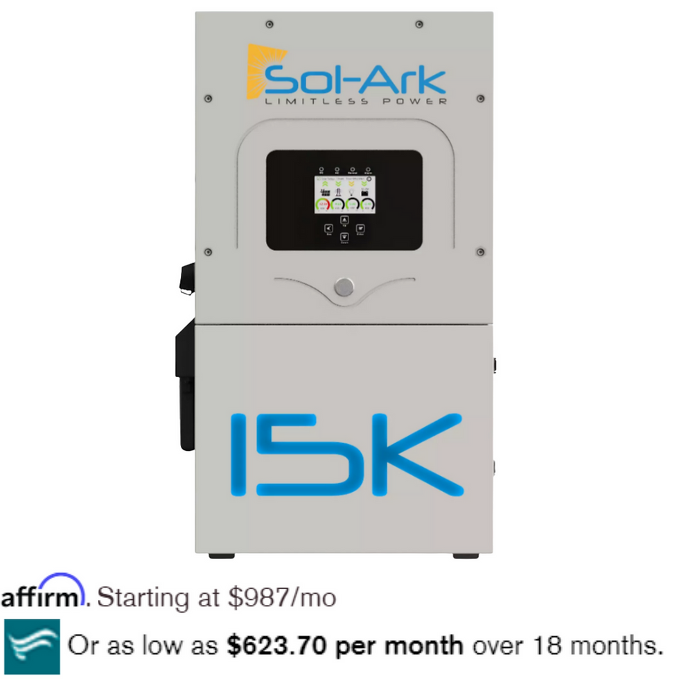 Solark 15k hybrid inverter | Domsdiysolar
