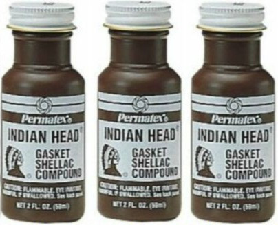 Permatex 20539 Indian Head Gasket Shellac Compound 2oz 3 PACK | ICE ...
