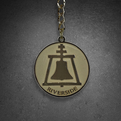 Riverside Raincross Keychain Double Sided Image | Hailey Bell