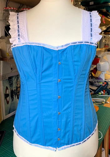 Sophia Over Bust Corset with wide shoulder straps | Terri's Corsets ...