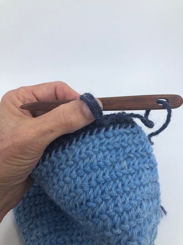 Hand carved wooden Nalbinding needle. | hwsgv