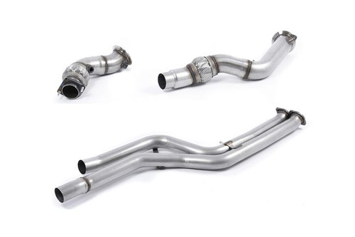 MILLTEK Large-bore Downpipe and De-cat | AMS Performance UK