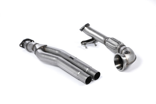 MILLTEK RS3 Sportback 8V -Pre Face- Primary Catalyst Bypass Pipe ...