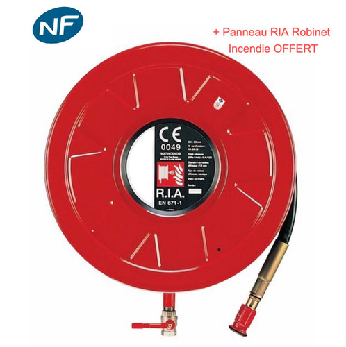 Robinet Incendie Armé RIA MATINCENDIE NF Tournant FIXE LST-A | CRIS SAS