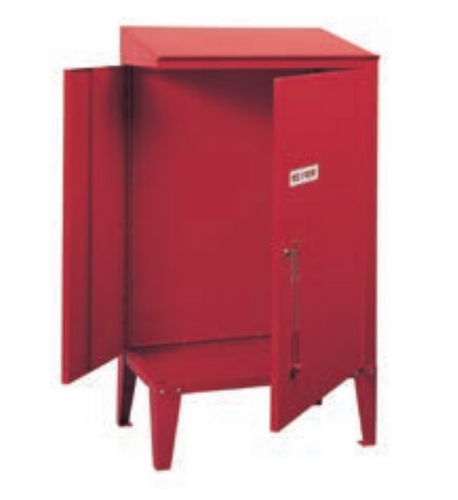 ARMOIRE sur pied Robinet Incendie RIA Fixe ou T.Pivotant | CRIS SAS