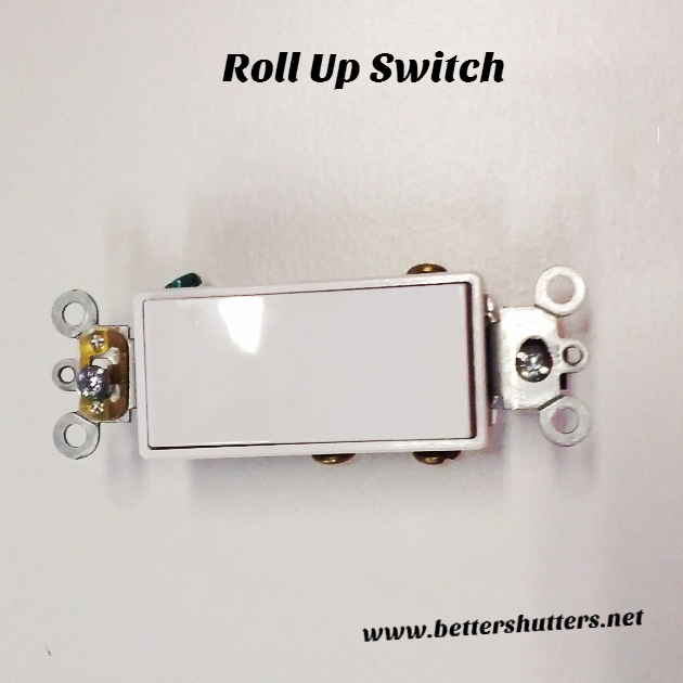 Roll Up Switch | hurricane-shutters