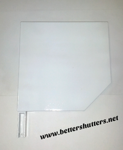 End Cap 10" (Pair) | hurricane-shutters