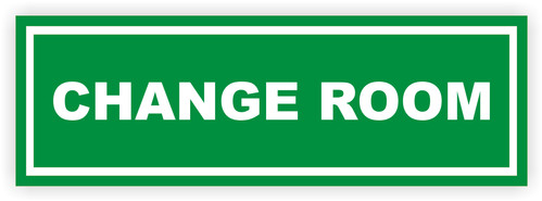 CHANGE-ROOM-SIGN | Signageinfra