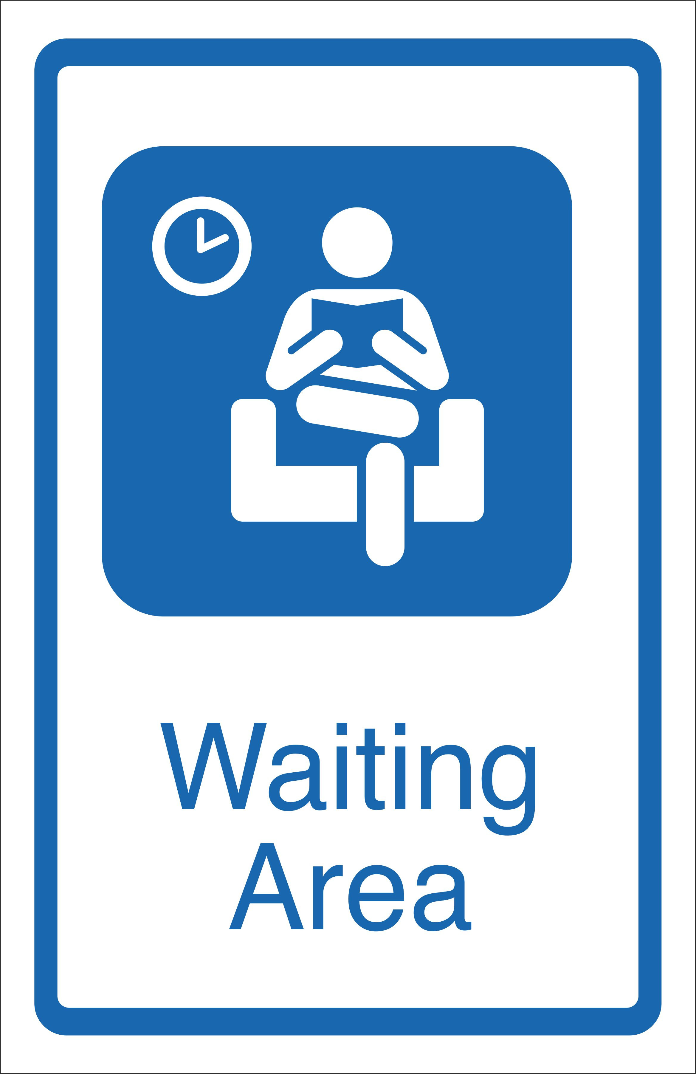 hospital-sign-about-waiting-area-informatory-signage