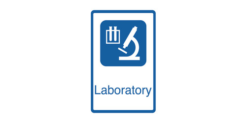 Laboratory sign | Signageinfra