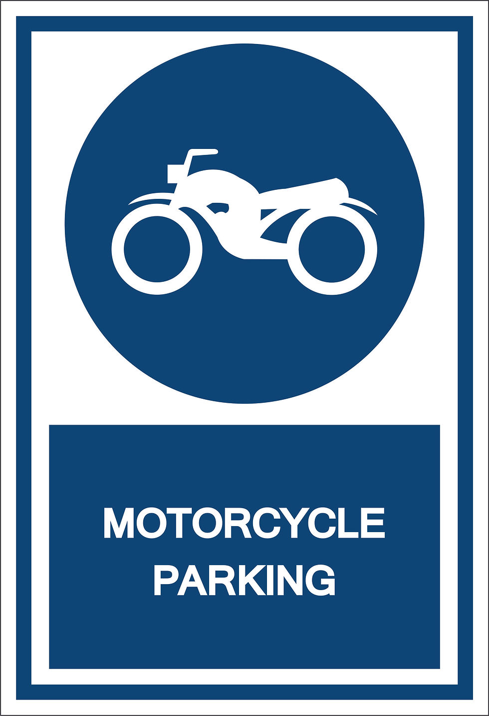 Safety Signs | Protection Signage | Motorcycle Parking Sign | Signageinfra