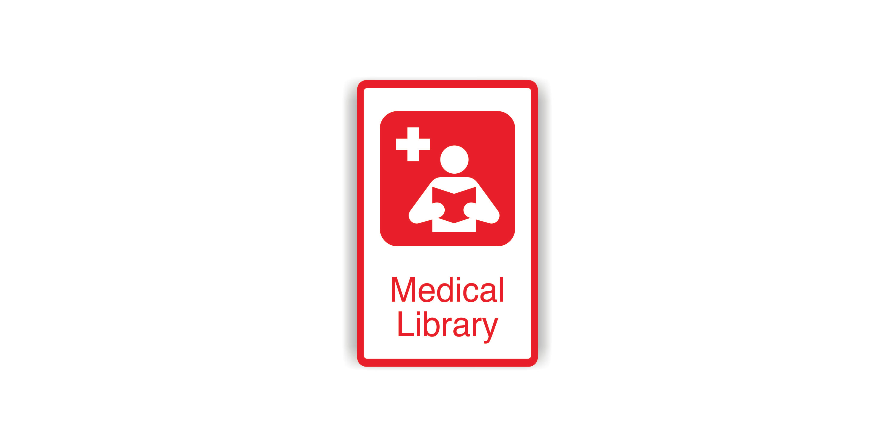 hospital-sign-about-medical-library-health-informatory-signage