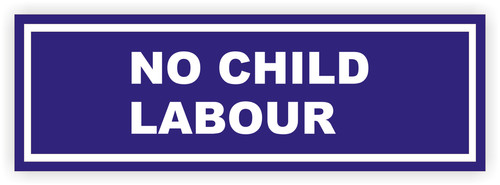 INSTITUTIONAL-SIGN-NO-CHILD-LABOUR | Signageinfra