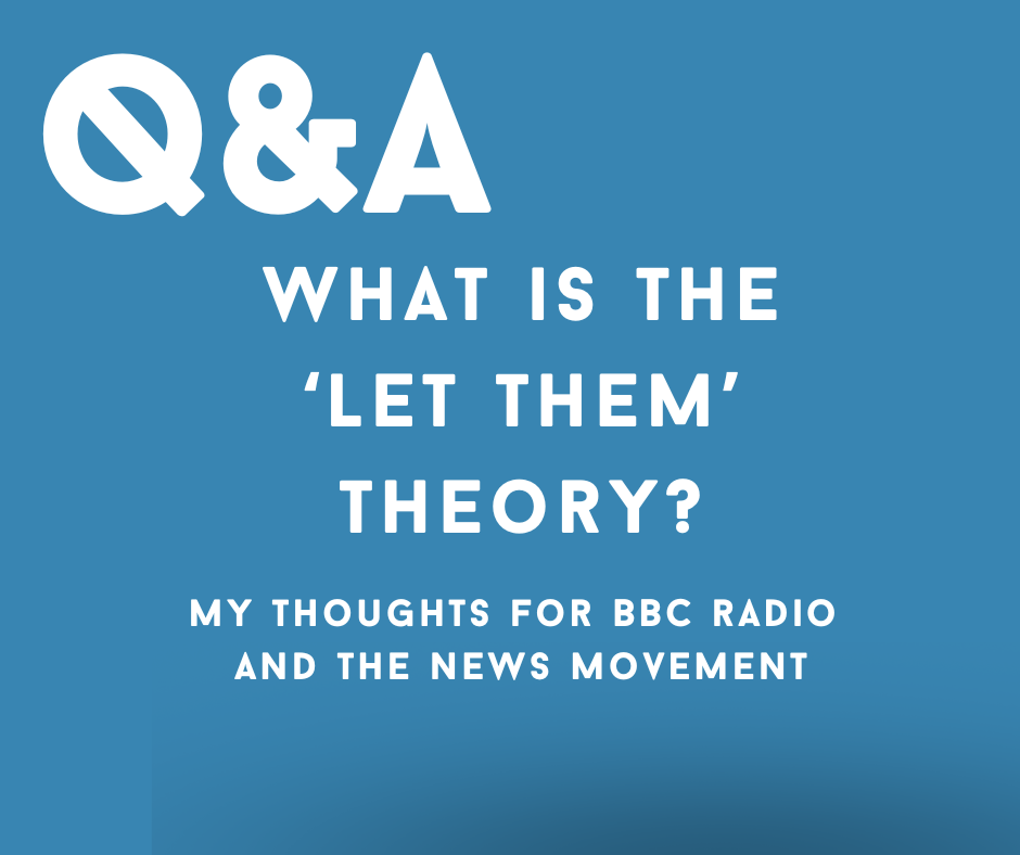 What is the 'Let Them' theory?