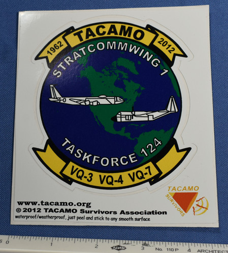 STRATCOMWING 1 TF-124 Sticker | TACAMO Veterans