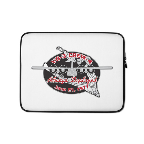 TACAMOPAC VQ-3 Crew 4 Logo Laptop Sleeve | TACAMO Veterans