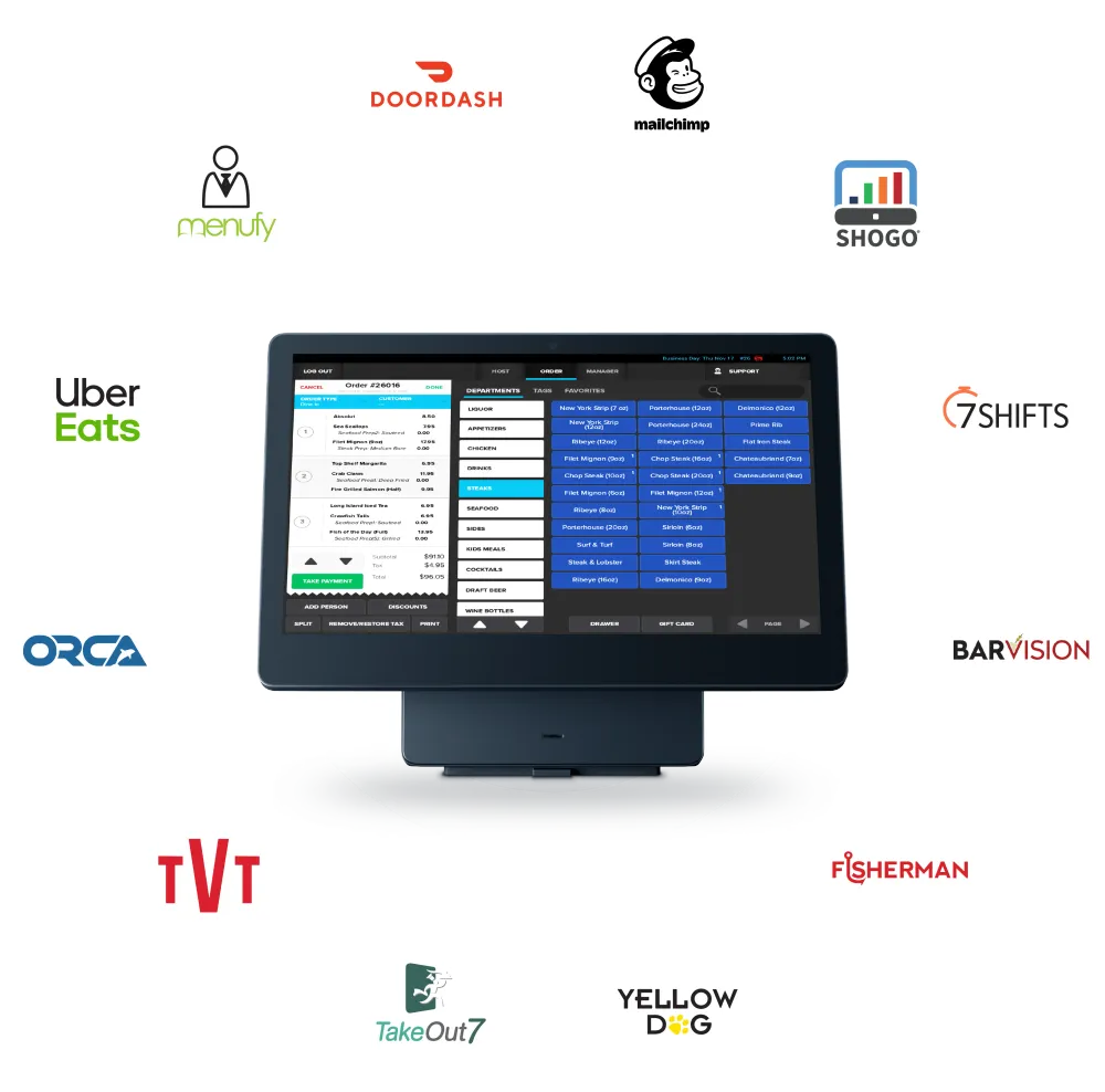Quick Service POS System | Optiva Payments