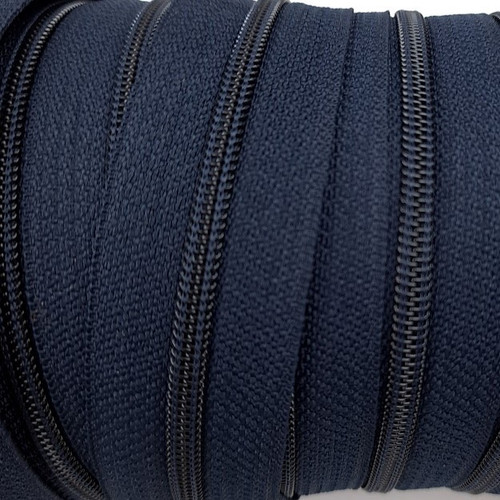 YKK #4.5 Nylon Zipper Chain Midnight Navy Colour 233 | Zippers On The Roll