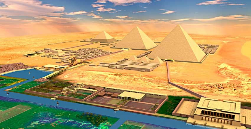 Virtual Tour to the Pyramids of Giza with Egyptology Travel