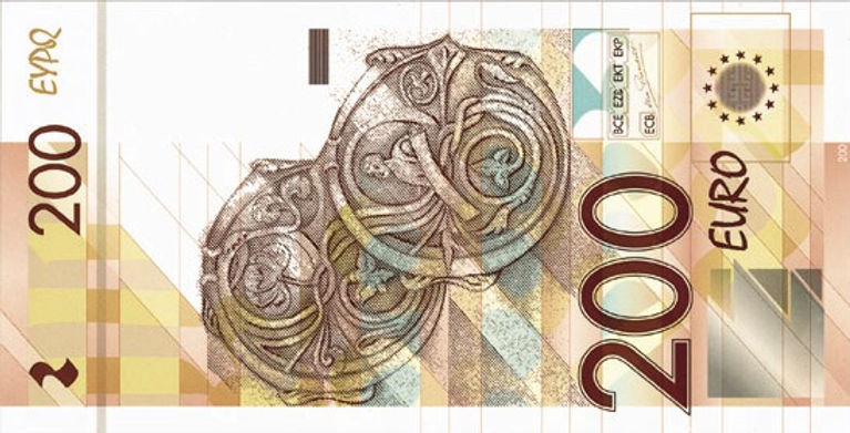 Die Entwürfe der ersten Euro-Banknoten, Teil 24