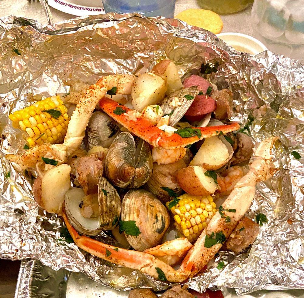 Summer Seafood Pouch