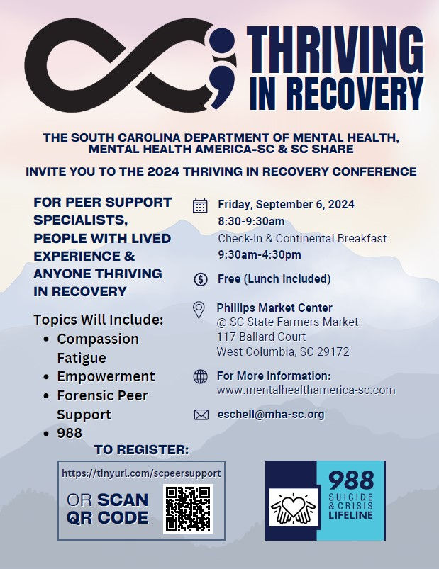 Peer Support Certification | SC SHARE | United States