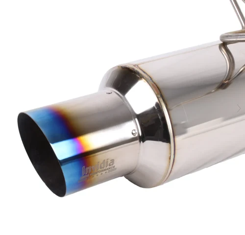 Invidia N1 Single Stainless Steel Catback Exhaust w/ Titanium Tip 2022 ...