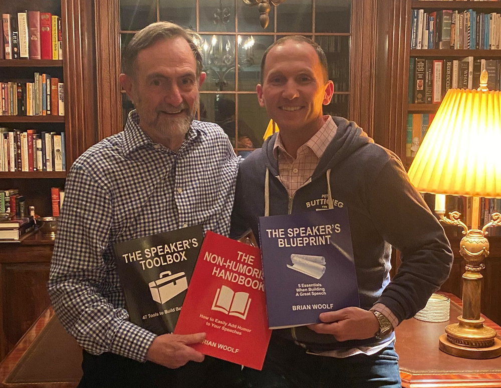 Introducing Brian Woolf, author of "The Speaker's Blueprint"