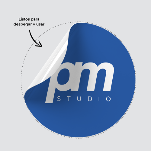 Sticker circulares | Pm Studio