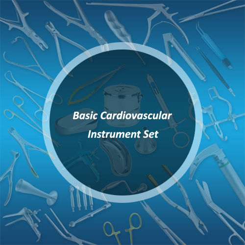 Cardiovascular Surgical Instrument Set - Basic with Trays | DDP Miami