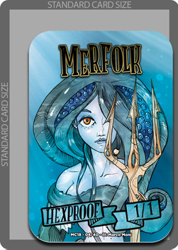 Merfolk 1/1 Hexproof (Mini) | Mezzocielo&Friends