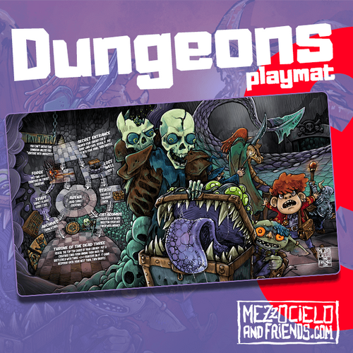 Dungeons Playmat | Mezzocielo&Friends