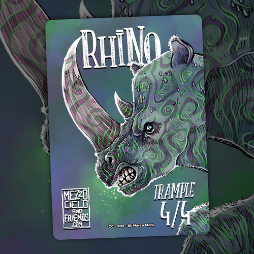 Rhino 4/4 Trample | Mezzocielo&Friends