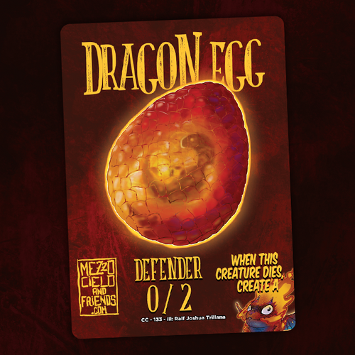 Dragon Egg Defender 0/2 | Mezzocielo&Friends